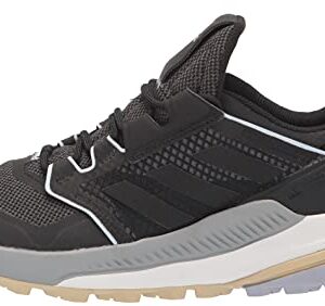 adidas Women's Terrex Trailmaker Hiking Walking Shoe, Core Black/Core Black/Halo Silver, 8.5