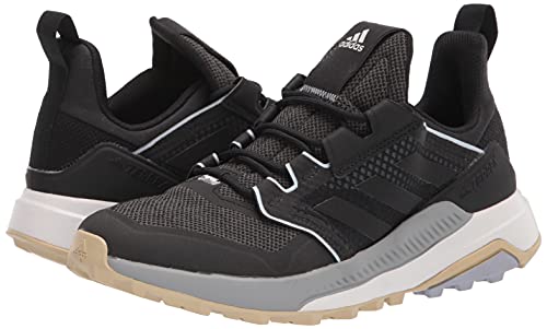 adidas Women's Terrex Trailmaker Hiking Walking Shoe, Core Black/Core Black/Halo Silver, 8.5