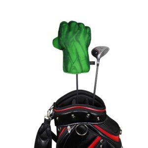 Scott Edward Funny Animal Club Head Covers for Wood,Fit Driver Wood and Fairway Wood,Lovely Dogs, Soft and Functionary (Hulk, Driver)