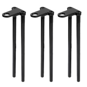 loveindiy 3pcs snag bars lightweight for bite alarms carp fishing snag ears 16.5cm