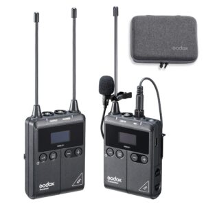 godox wmics1 ufh wireless microphone system 1 with omni lavalier microphone