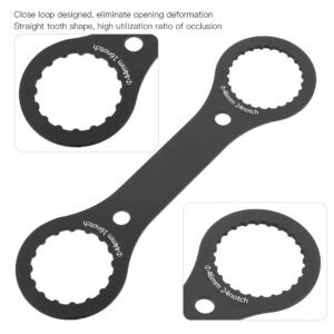 Ejoyous Bike Bottom Bracket Wrench, Aluminium Alloy Bracket Spanner Hollow Crankset Install Disassemble Tool Cycling Accessory for Mountain Bike Road