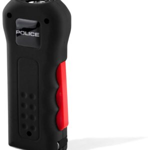 Police 512 Stun Gun with LED Flashlight Rechargeable, Black