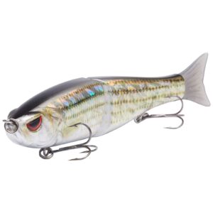 bassdash swimshad glide baits jointed swimbait bass pike salmon trout muskie fishing lure