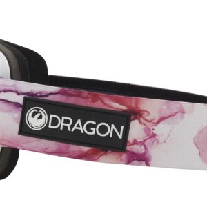 Dragon Alliance Mens X1S Snow Goggles, Merlot/Lumalens Purple Ion, Lumalens Light Rose, OFA