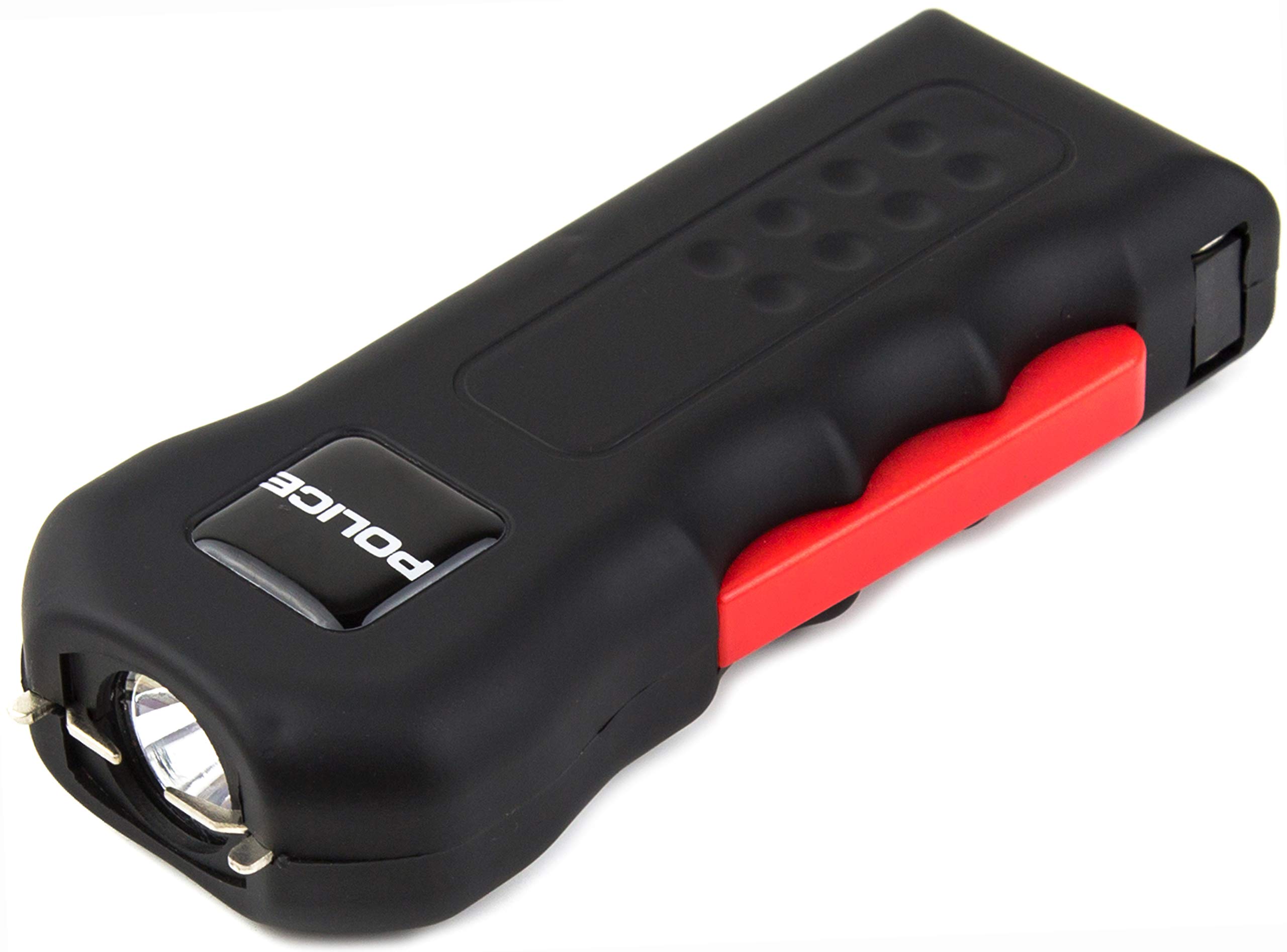 Police 512 Stun Gun with LED Flashlight Rechargeable, Black