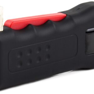 Police 512 Stun Gun with LED Flashlight Rechargeable, Black