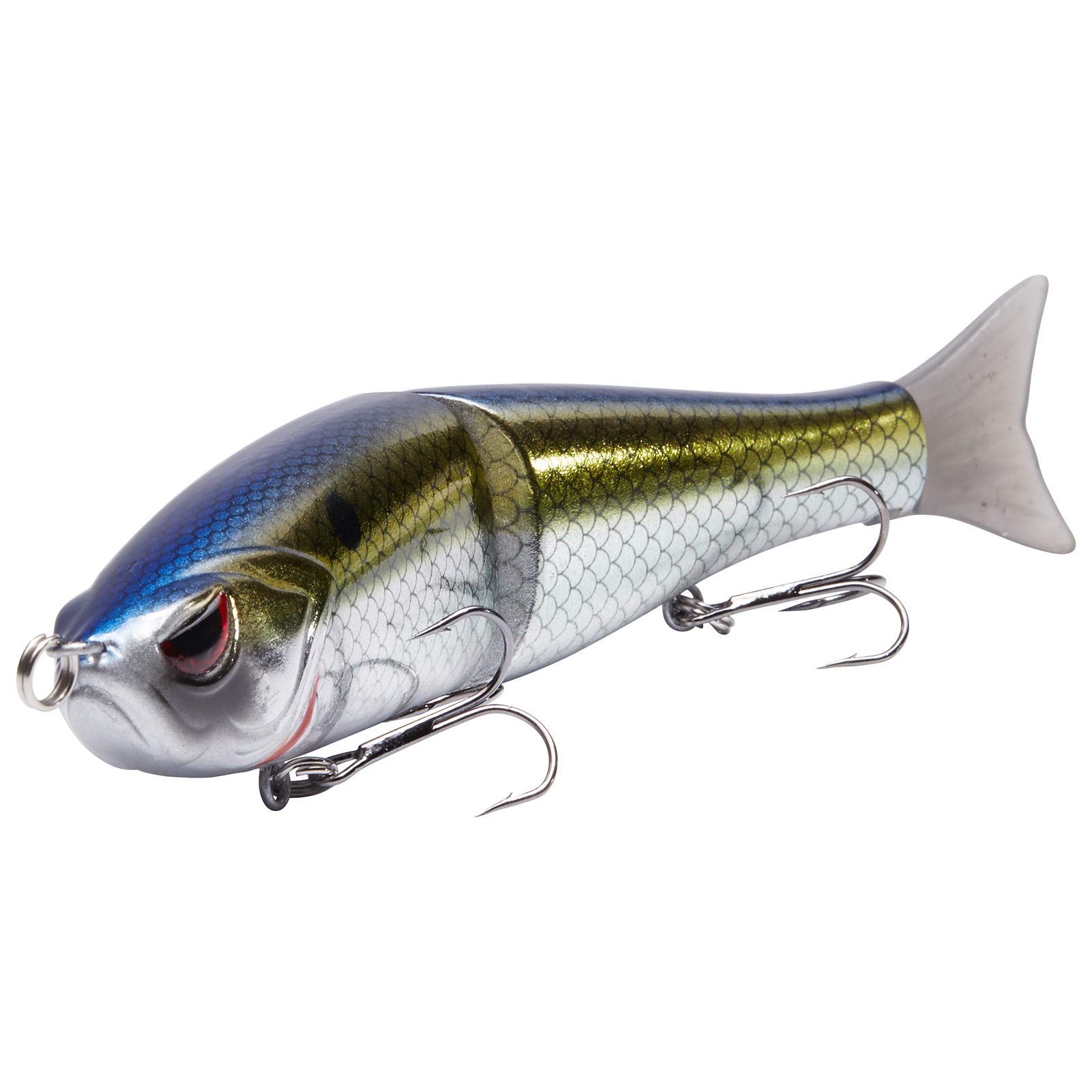 Bassdash SwimShad Glide Baits Jointed Swimbait Bass Pike Salmon Trout Muskie Fishing Lure