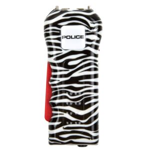 police 512 stun gun with led flashlight rechargeable