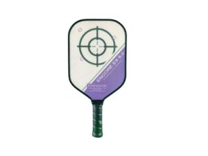 engage pickleball encore ex 6.0 pickleball paddle - pickleball paddles with thick polymer core - usapa approved pickleball paddles pickleball rackets for adults - standard (purple)