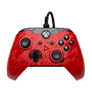 PDP Gaming Wired Controller: Phantasm Red - Xbox One