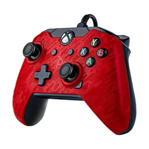 PDP Gaming Wired Controller: Phantasm Red - Xbox One