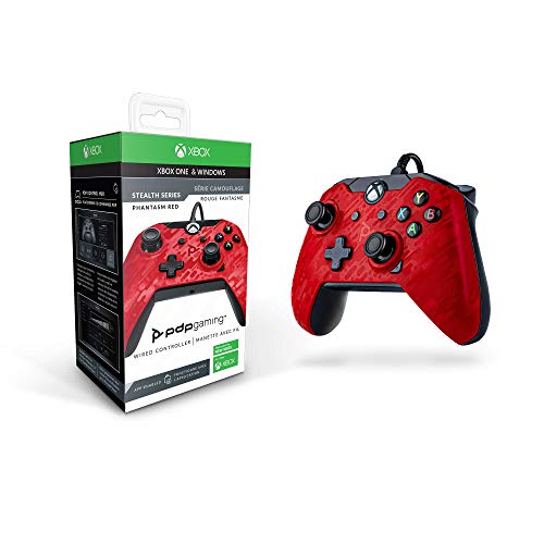 PDP Gaming Wired Controller: Phantasm Red - Xbox One