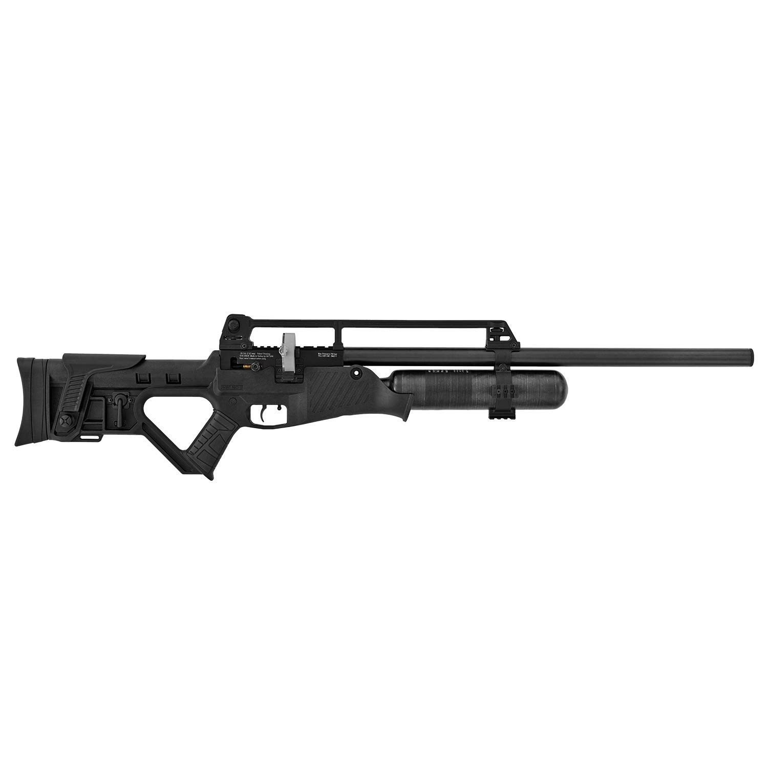 Hatsan Blitz Full Auto PCP .30 Cal 730 fps 53 FPE w/ 16-Shots 2 Magazines Air Rifle with Included Wearable4U 100x Paper Targets and 100x .30cal Pellets Bundle