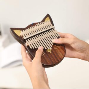 kalimba thumb piano 17 key finger piano musical instrument gift + shoulder bag