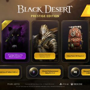 Black Desert Prestige Edition (Physical Disc) (PS4)