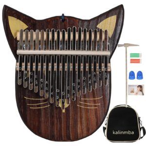 kalimba thumb piano 17 key finger piano musical instrument gift + shoulder bag