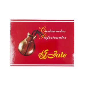 Jale Black Fiber Flamenco Castanets Amateur Model Spanish Castanet Size T-6 Adult Woman by Ole Ole Flamenco