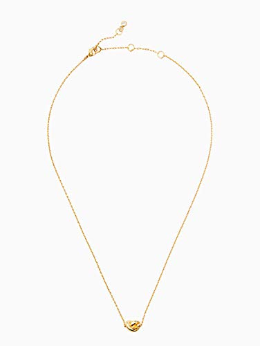 Kate Spade Sailor's Knot Mini Pendant Necklace in Gold