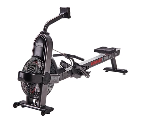 Assault Fitness Rower Elite - Rower Machine for HIIT, Cardio, and Endurance Training