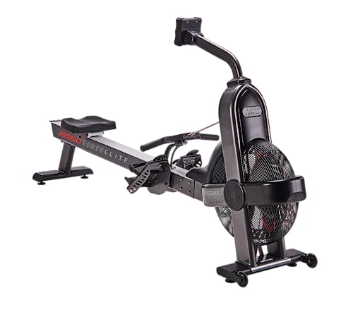 Assault Fitness Rower Elite - Rower Machine for HIIT, Cardio, and Endurance Training