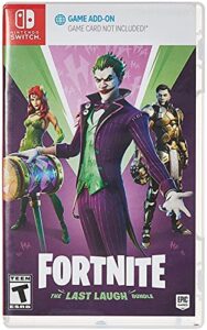 fortnite: the last laugh bundle - nintendo switch [code in box]