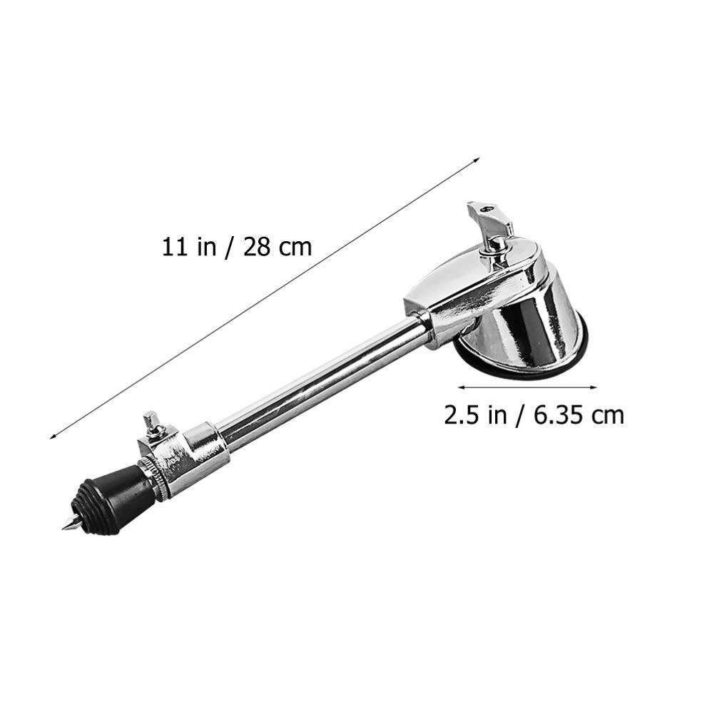 ARTIBETTER Drum Spurs Leg Professional Kick Drum Support Stands Bracket Anti-skid Drum Feet Holder Replacement Parts Bottom Instrument Accessory