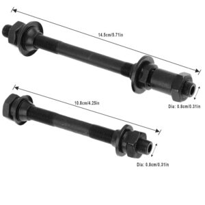 PETIT MANON 1 Pair Bike Quick Release Skewer Axle Wheel Hub Hollow Shaft Front/Rear Set Fit for Mountain Bike, MTB