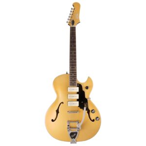 guild starfire i jet 90 electric guitar - satin gold