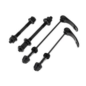 petit manon 1 pair bike quick release skewer axle wheel hub hollow shaft front/rear set fit for mountain bike, mtb