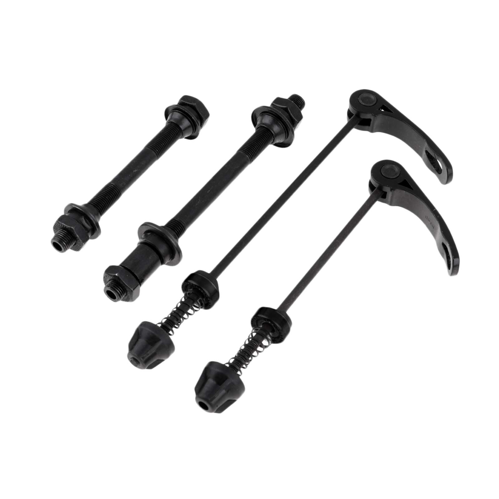 PETIT MANON 1 Pair Bike Quick Release Skewer Axle Wheel Hub Hollow Shaft Front/Rear Set Fit for Mountain Bike, MTB