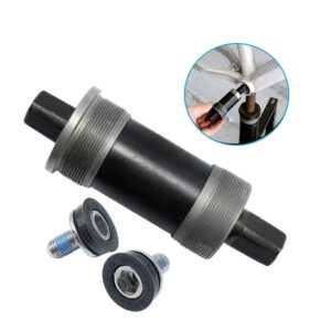 zreneyfex square taper jis bottom bracket 68 x110mm/123mm/127mm for mountain bike replace bb-un26 (68 x 110mm)