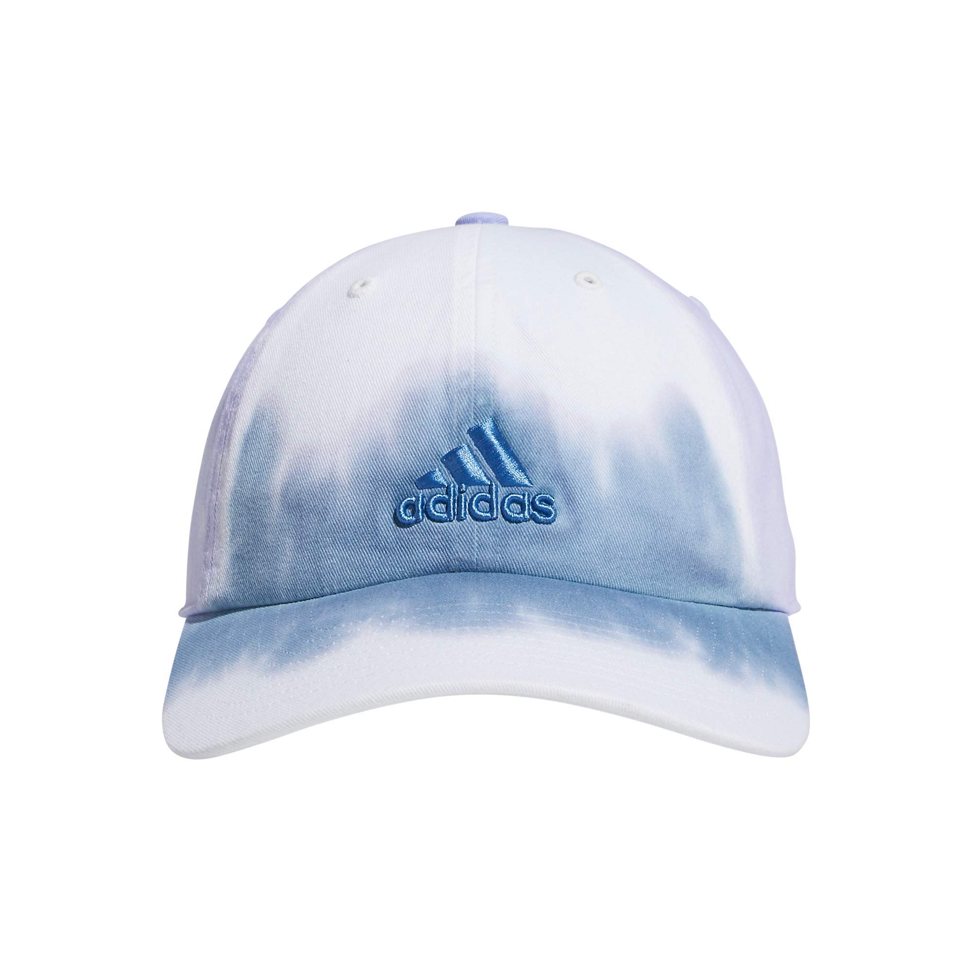 adidas Women's Relaxed Color Wash Cap, Ambient Sky Blue/Violet Tone Purple/Focus Blue, One Size