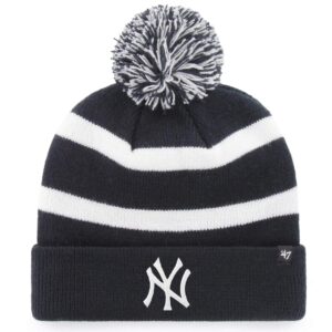 47 mens breakaway cuff knit beanie(navy)