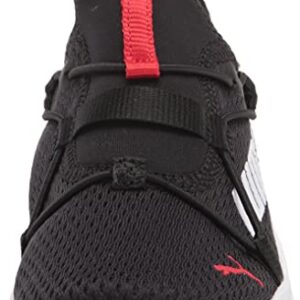 PUMA Softride Rift Slip-On Pop (Little Kid) Puma Black/High-Risk Red 1 12 Little Kid M