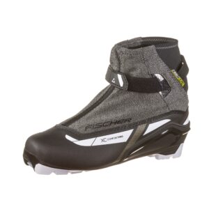 fischer xc comfort pro ws nordic boots, color: black/grey, size: 36 (s28420-36)