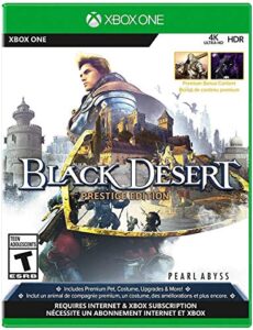 black desert: prestige edition - xbox one