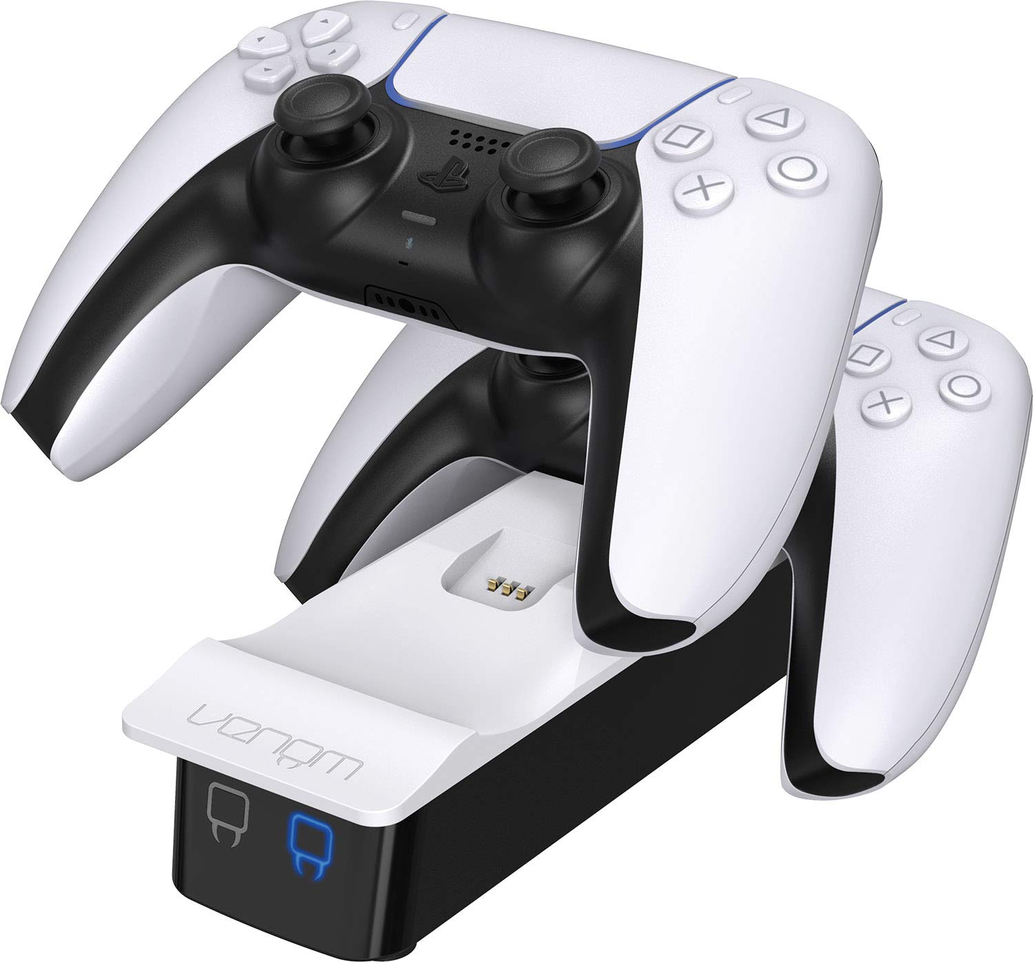 Venom PS5 Controller Twin Docking Station - White