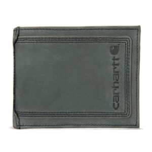 carhartt men's b0000212 detroit passcase - one size fits all - black