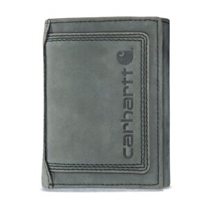 carhartt men's b0000213 detroit trifold wallet - one size fits all - black