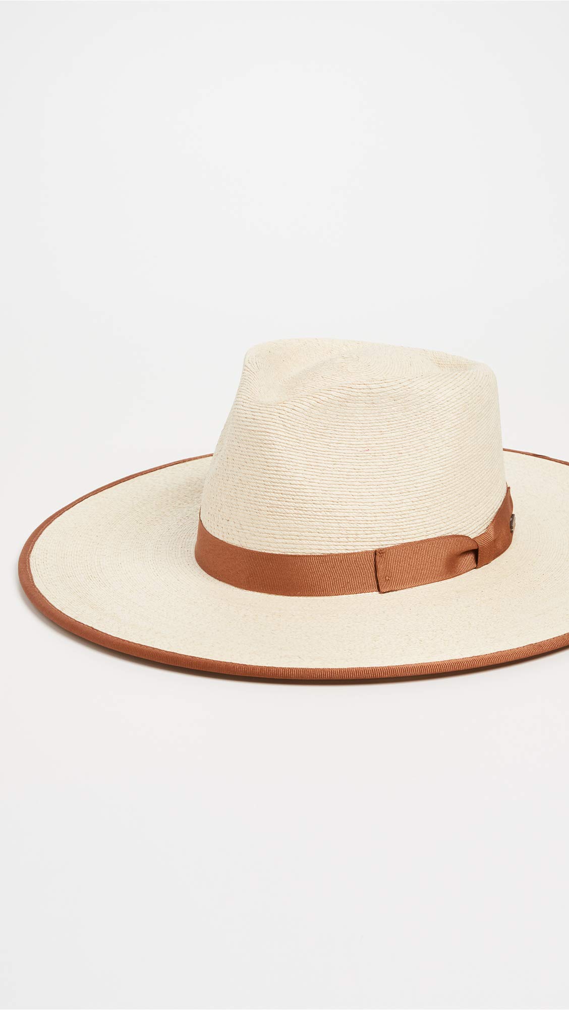 Brixton womens Jo Straw Rancher Fedora, Natural, Medium US