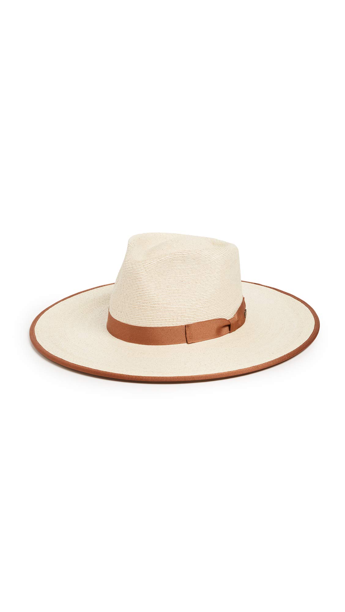 Brixton womens Jo Straw Rancher Fedora, Natural, Medium US