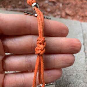 Infinity Collection Orange Ribbon Bracelet, Where There is a Will There is a Way Leukemia Awareness, MS Awareness, Self Injury, Kidney Cancer, ADHD, Malnutrition Awareness, Awareness Jewelry