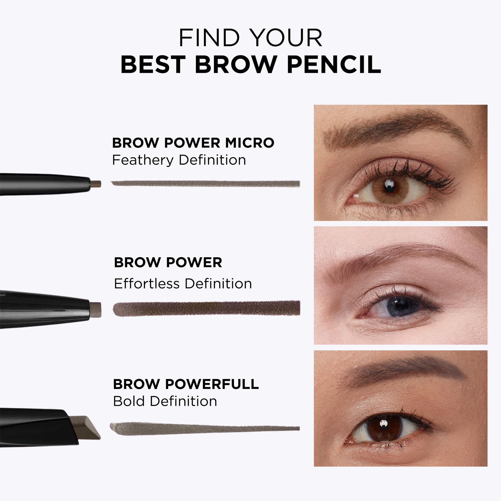 IT Cosmetics Brow Power Eyebrow Pencil, Universal Blonde - Long-Lasting, Budge-Proof Formula - With Biotin - For Platinum to Dark Blonde Hair Colors - 0.0056 oz