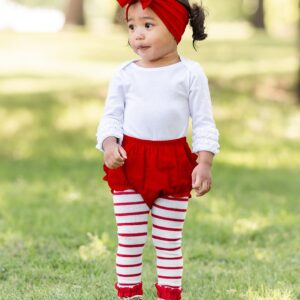 RuffleButts® Girls Red Big Bow Headband - One Size