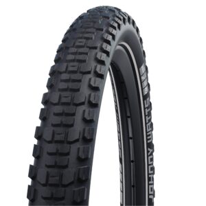 schwalbe unisex's johnny watts perf, dd, raceguard, folding tyres, black, 70-584