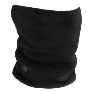 got sports polar fleece neck warmer - double-layer winter ski face mask - neck scarf for skiing, snowboarding, running (black)