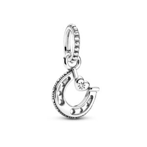 pandora good luck horseshoe charm