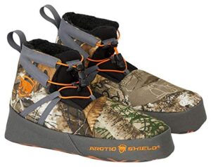 arcticshield slippaz warm slippers, realtree edge, xx-large