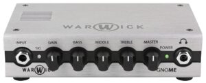 warwick gnome - pocket bass amplifier head